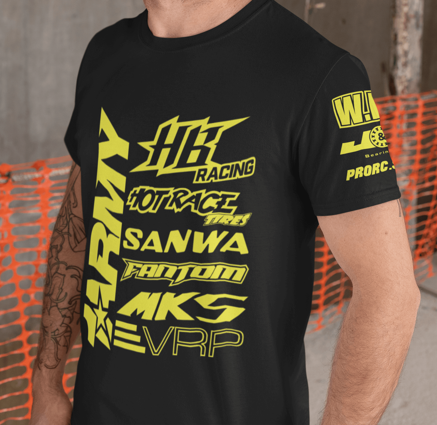 R/C Sponsor Podium T Shirt *Custom Order* – DandR Design & Vinyl Werx